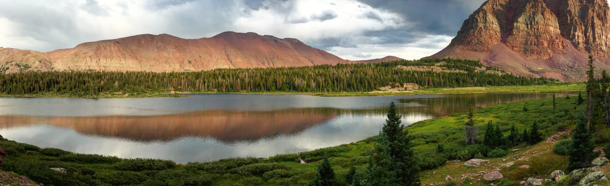 Upper Red Castle Lake via East Fork Smiths Fork: 578 Fotos - Wyoming ...