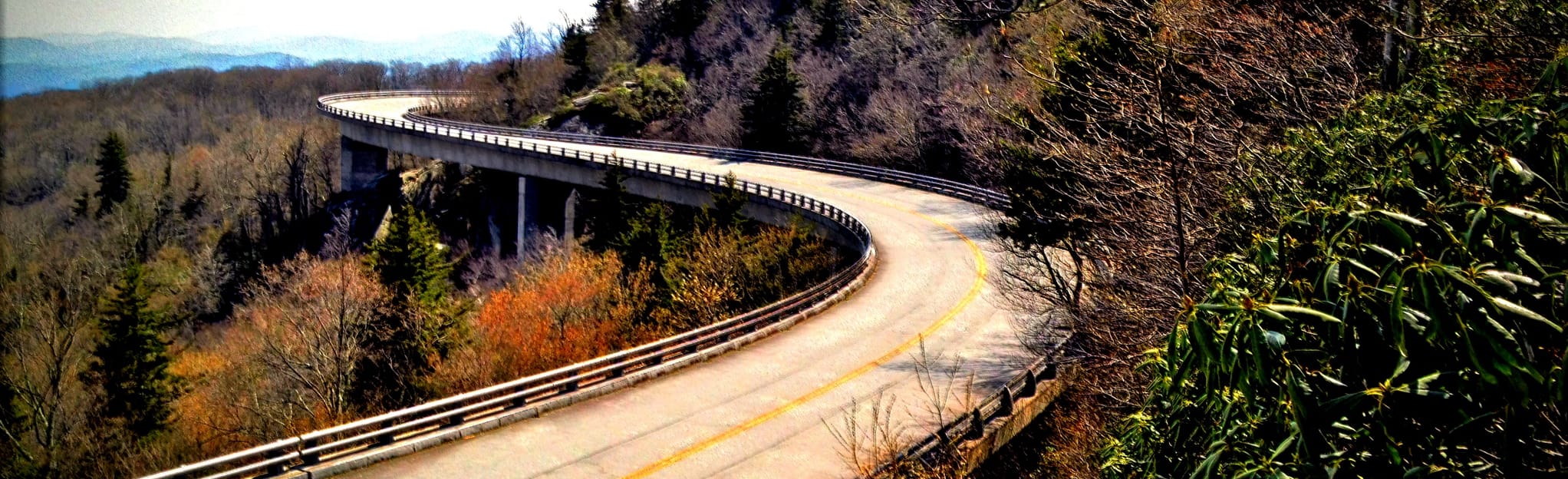 Linn Cove Viaduct Via Tanawha Trail, North Carolina - 430 Reviews, Map ...