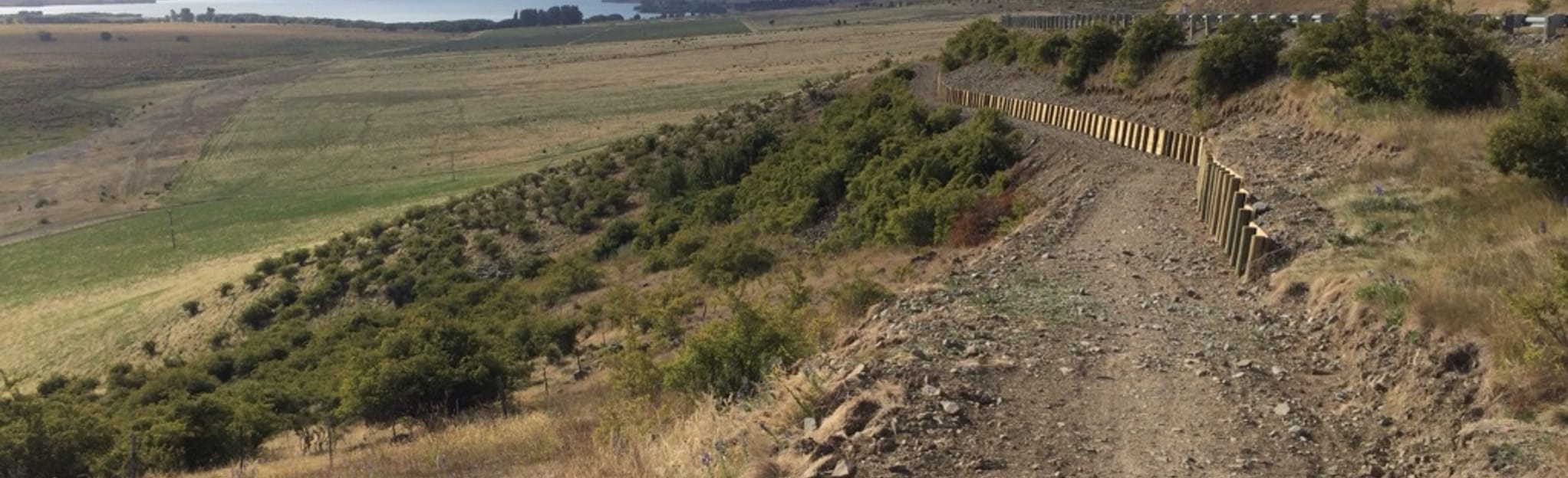 Alps to Ocean Segment 6: Omarama to Otematata, Canterbury, New Zealand ...