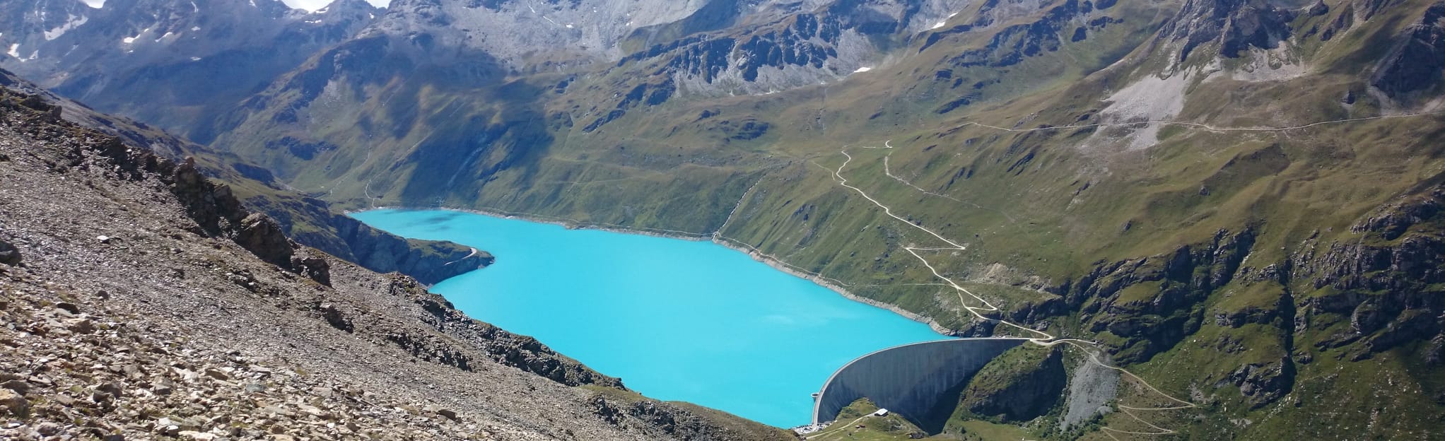Lac de Moiry - Lac de Châteaupré - Glaciar Moiry - Cabane de Moiry, 224 ...