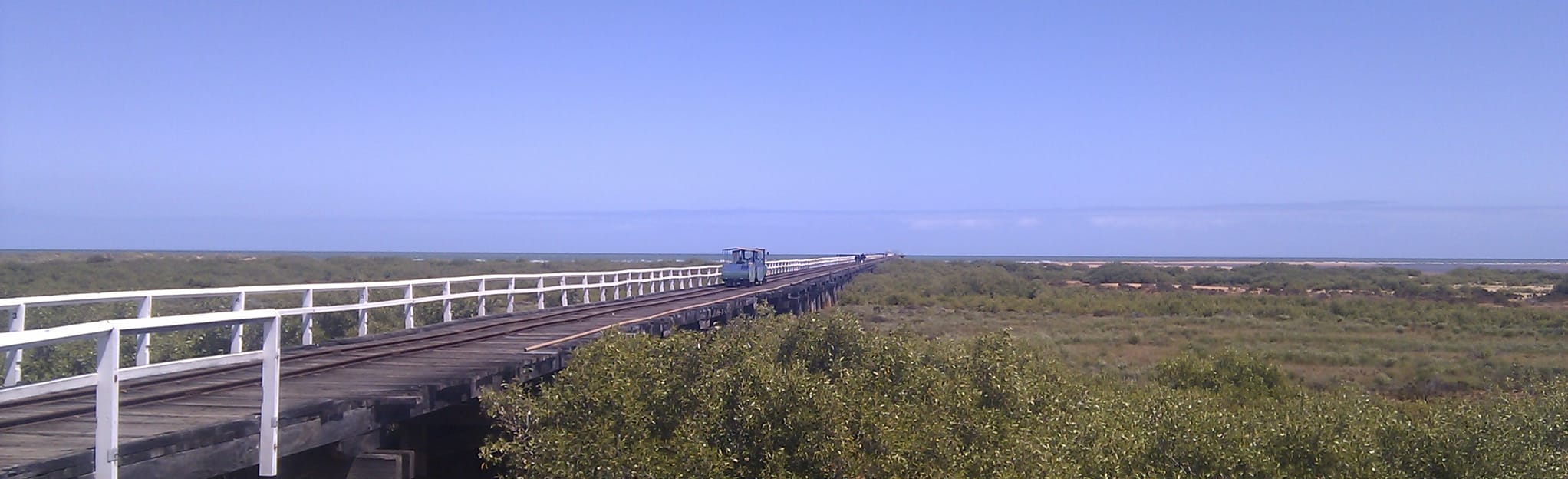 One Mile Jetty, Carnarvon Tramway Walking Path, 16 Photos - Western ...
