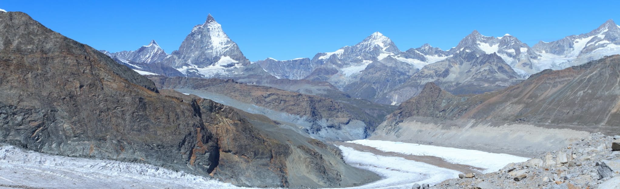 Rotenboden - Monte Rosa Hut - Zumsteinspitze | Map, Guide - Valais ...