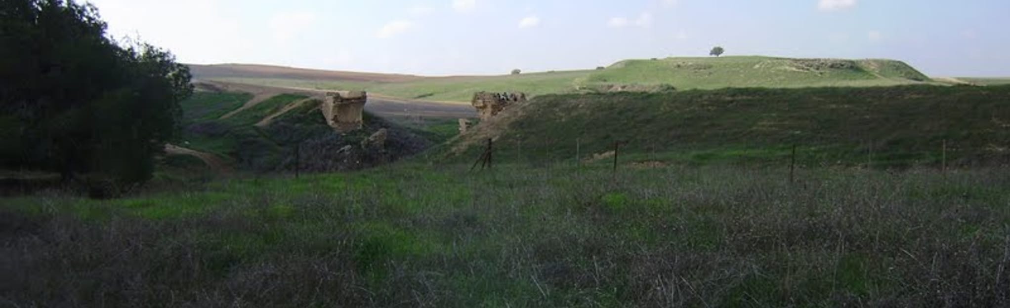 Pura Ruins, Tel Nagila and Shikma Stream, Southern District HaDarom ...