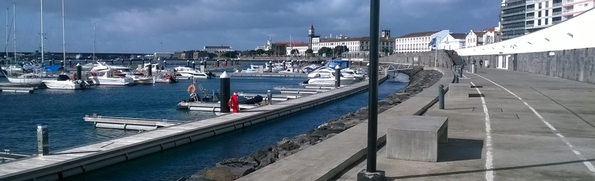 Rota da ciclovia do Porto de Ponta Delgada - Azores, Portugal | AllTrails