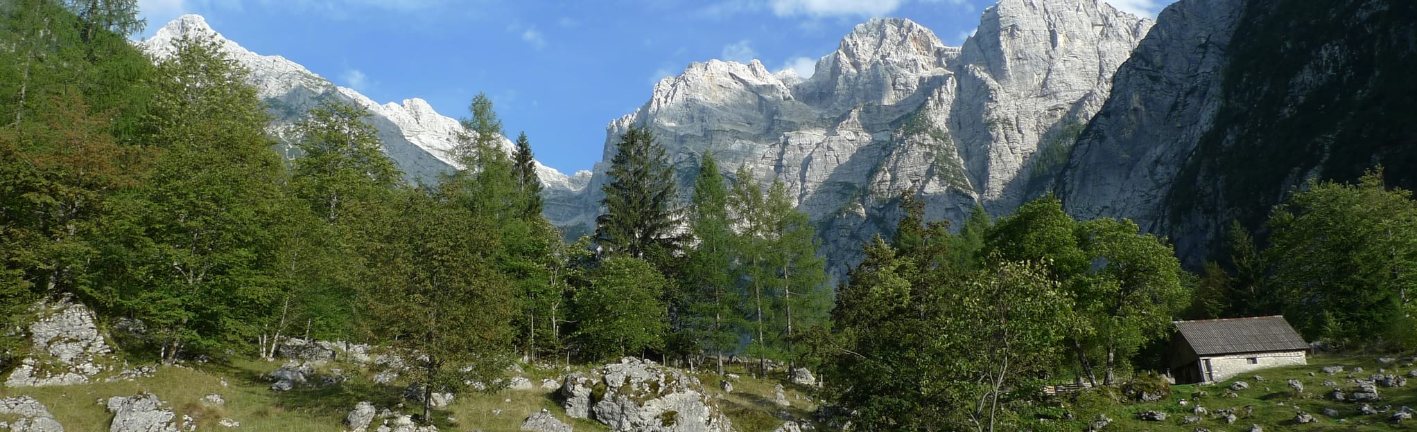 Via Alpina Roter Weg, Etappe 13: Tržaška koča na Doliču - Trenta: 44 ...