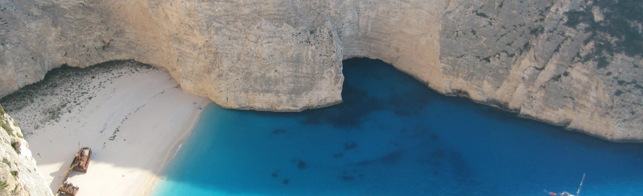 Zakynthos - Blue Caves - Shipwreck - Exo Chora, Zakynthos, Greece - 2 ...