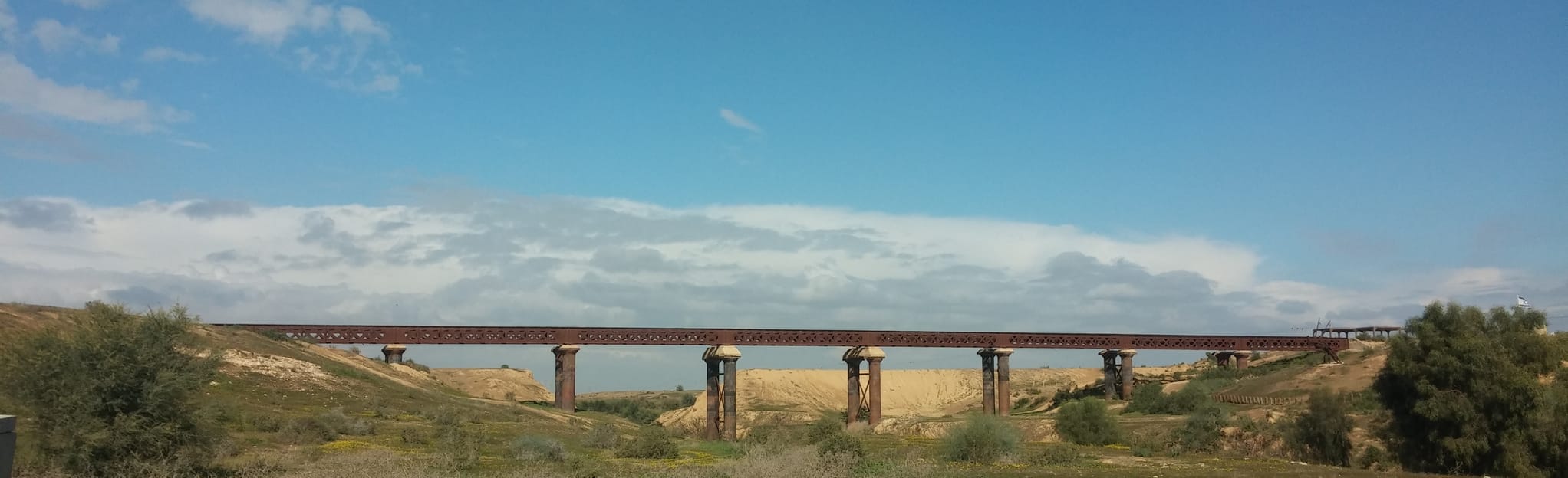 Hazerim to Sayeret Shaked Forest via Ofakim River, Southern District ...