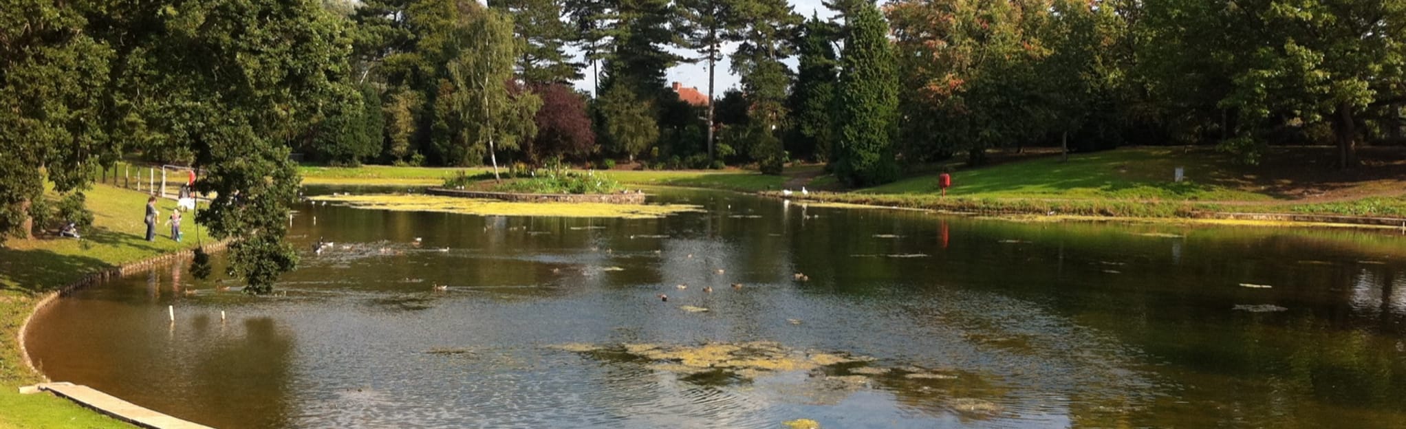 Queens Park - King George V Playing Fields Circular, Cheshire, England ...