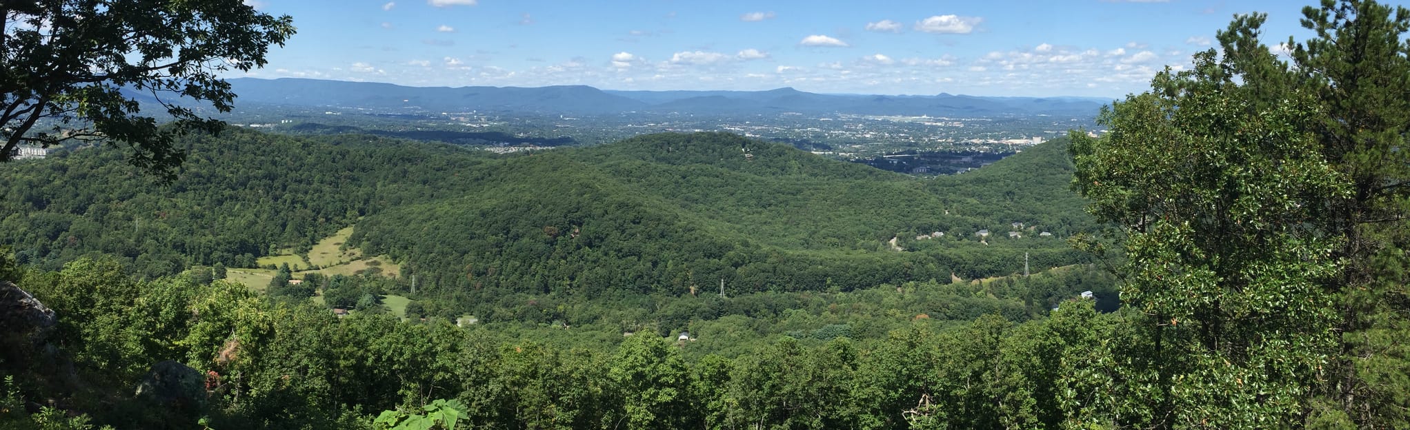 The Blue Ridge Parkway: James River to Roanoke Mountain | Map, Guide ...