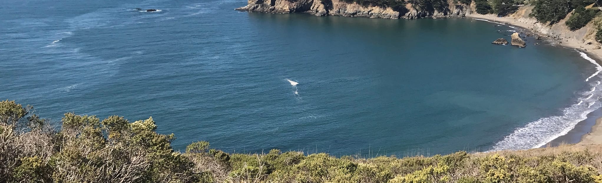 Tennessee Beach via Coastal, Fox, and Middle Green Gulch Loop | Map ...