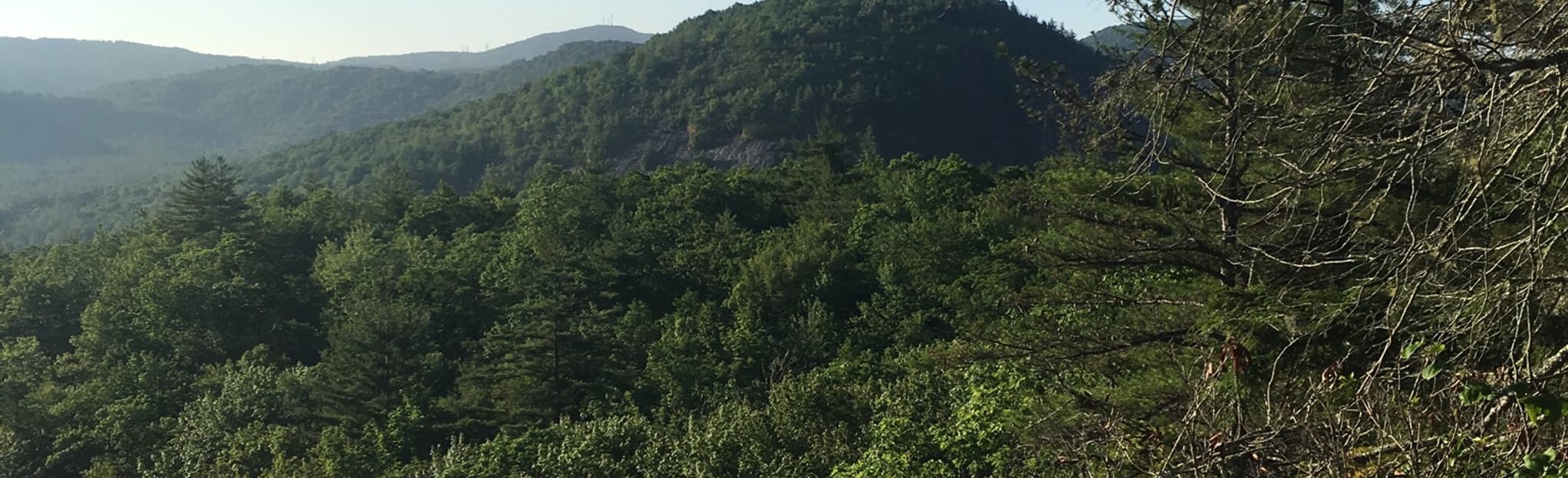 Panthertown Valley Trail to Big Green Mountain Loop, North Carolina ...