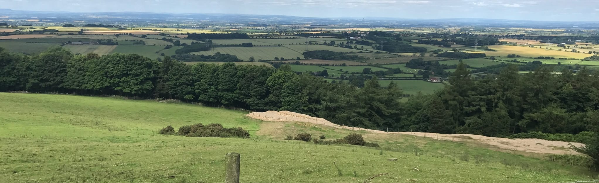Coast to Coast Walk Segment 10: Ingleby Cross To Clay Bank Top, North ...