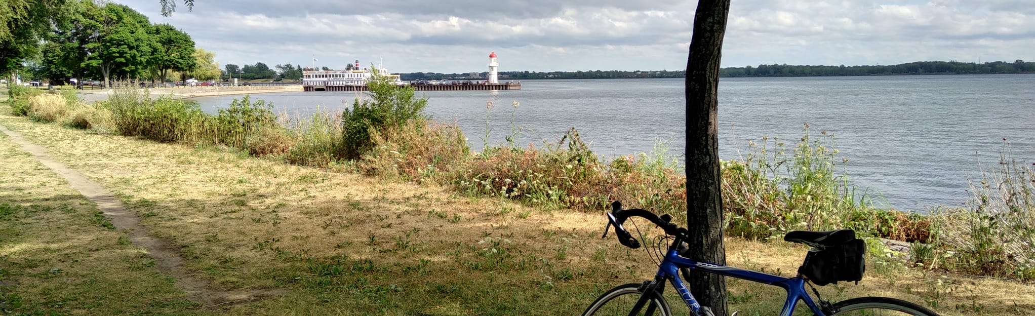 Promenade of the Lachine Canal, Lake Saint-Louis, Quebec, Canada - 144 ...