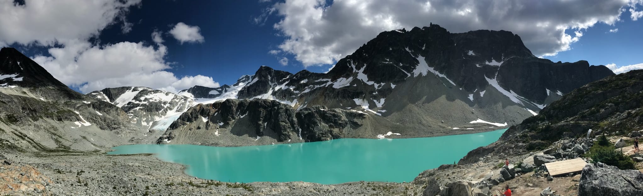 Wedgemount Lake and Tupper Lake, British Columbia, Canada - 2,145 ...