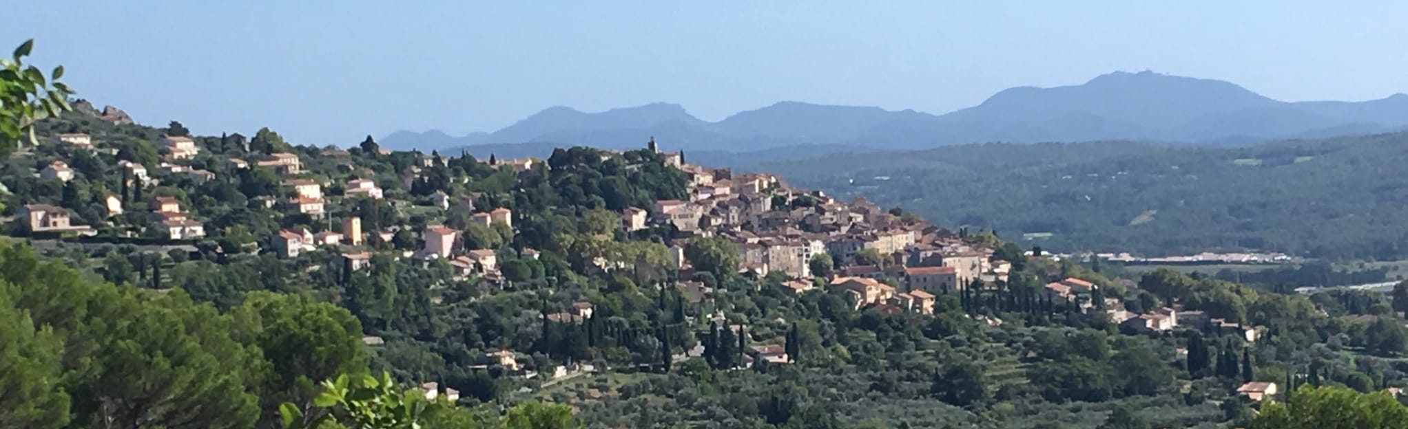 GRP® Villages Perchés de Haute Siagne, étape 1: Seillans - Montauroux ...