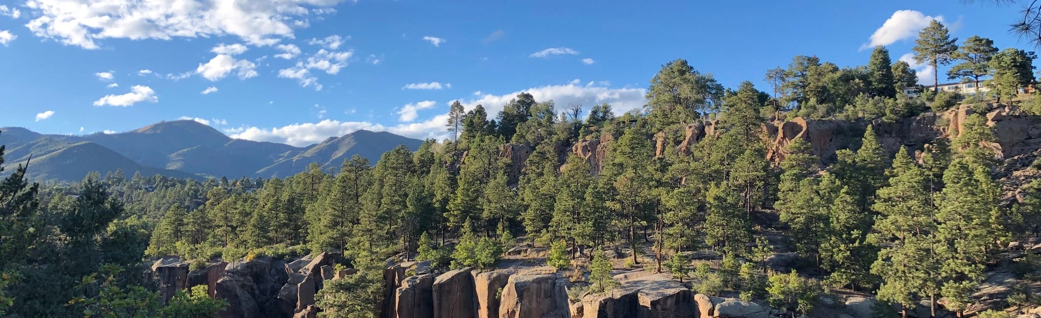 Acid Canyon, South Pueblo Bench, North Pueblo Bench and Ranch School ...