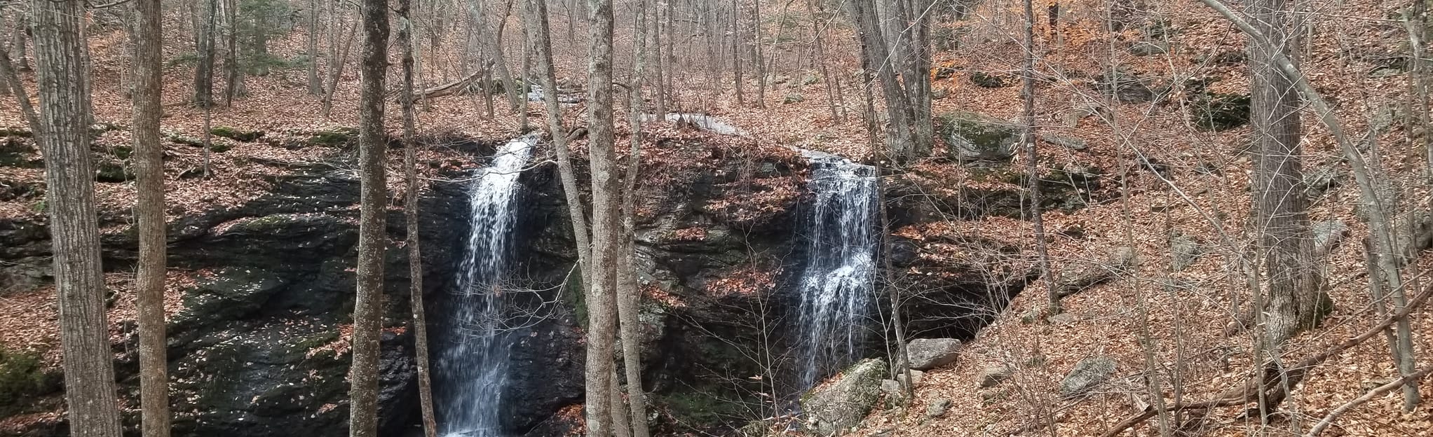 Blackledge Falls via Blue and White Trails Loop - Connecticut | AllTrails