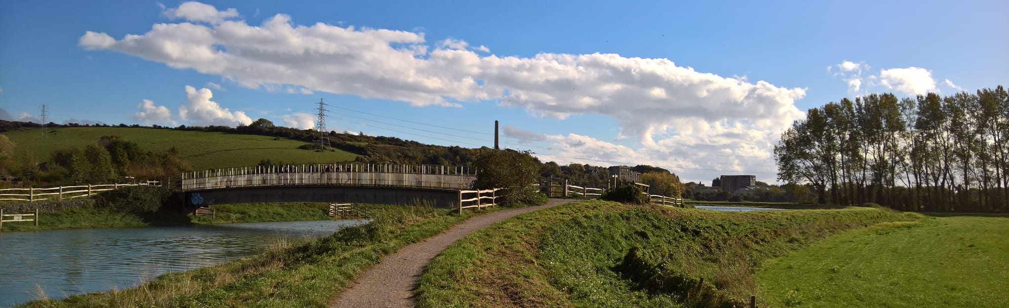 River Adur, South Downs Way, and Lancing Ring Circular, West Sussex ...