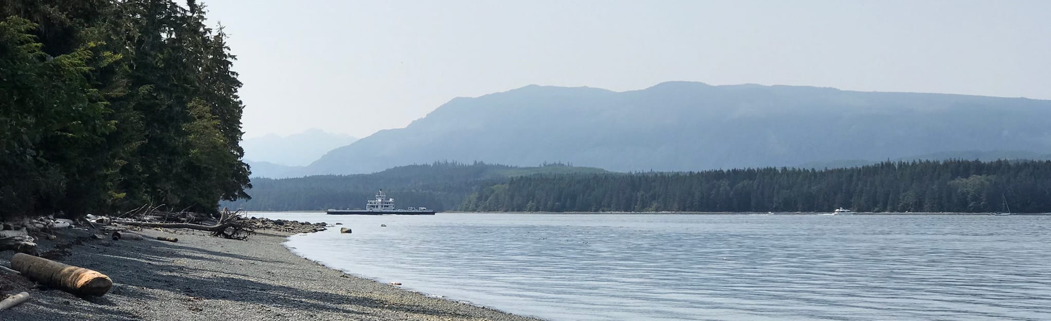 Northwest Cormorant Island Shoreline Loop, British Columbia, Canada ...