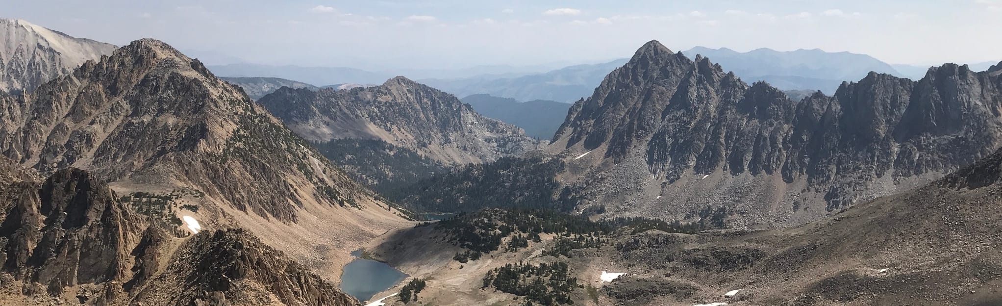 Four Lakes Basin to Quiet Lake, Scree Lake and Shallow Lake, Idaho - 20 ...