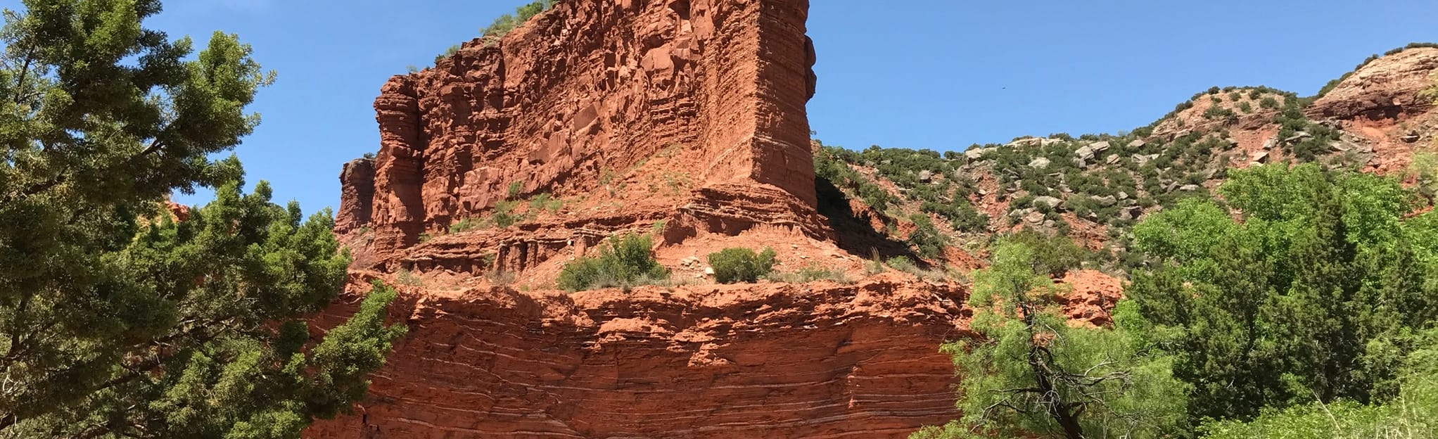 Canyon Loop Trail, Haynes Ridge Overlook, and Upper Canyon Trail, Texas ...