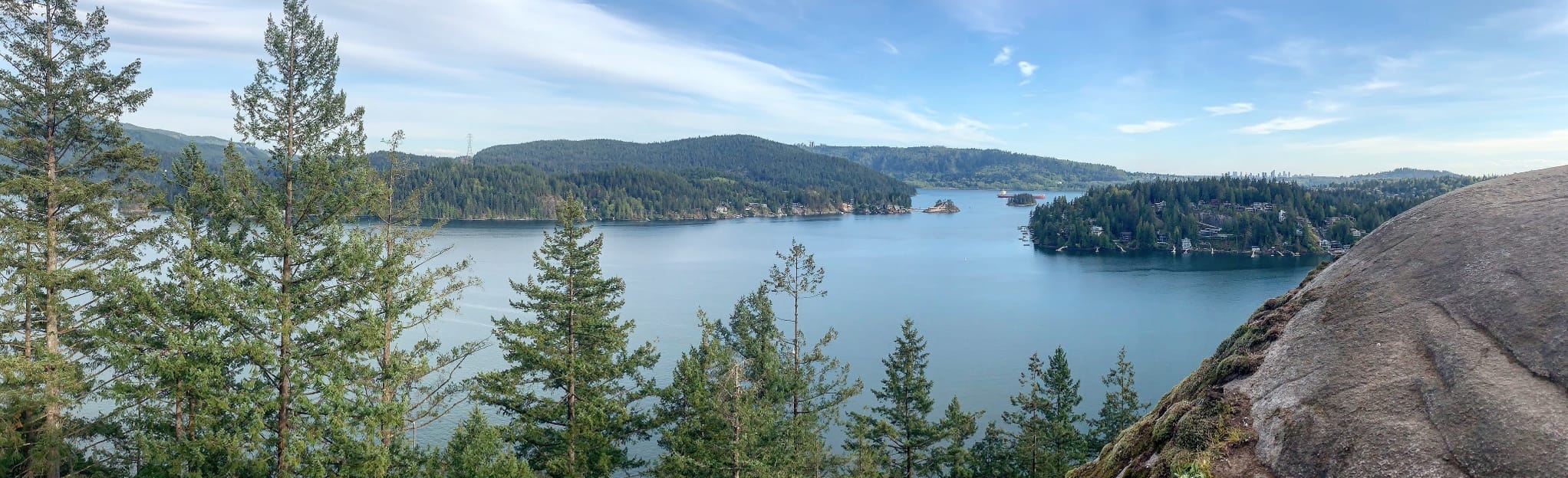 Quarry Rock Lookout from Mount Seymour Rd, British Columbia, Canada ...