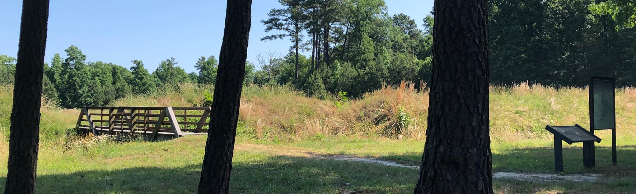 Battle of Peebles' Farm Fort: 1 foto's - Virginia | Wandelen - AllTrails