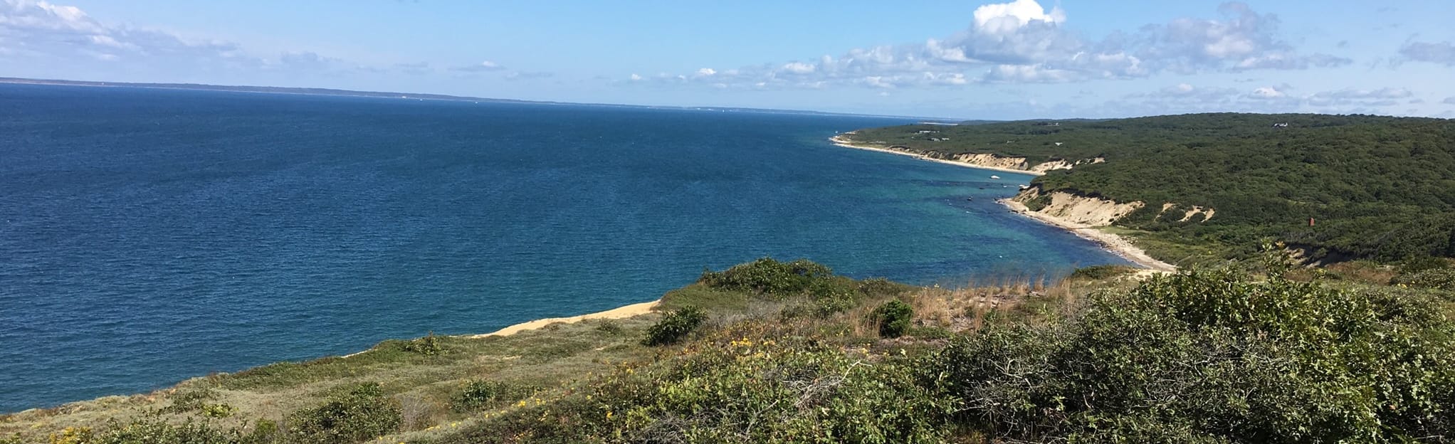 Menemsha Hill Reservation Beach via Brickyard and Harris Loop ...