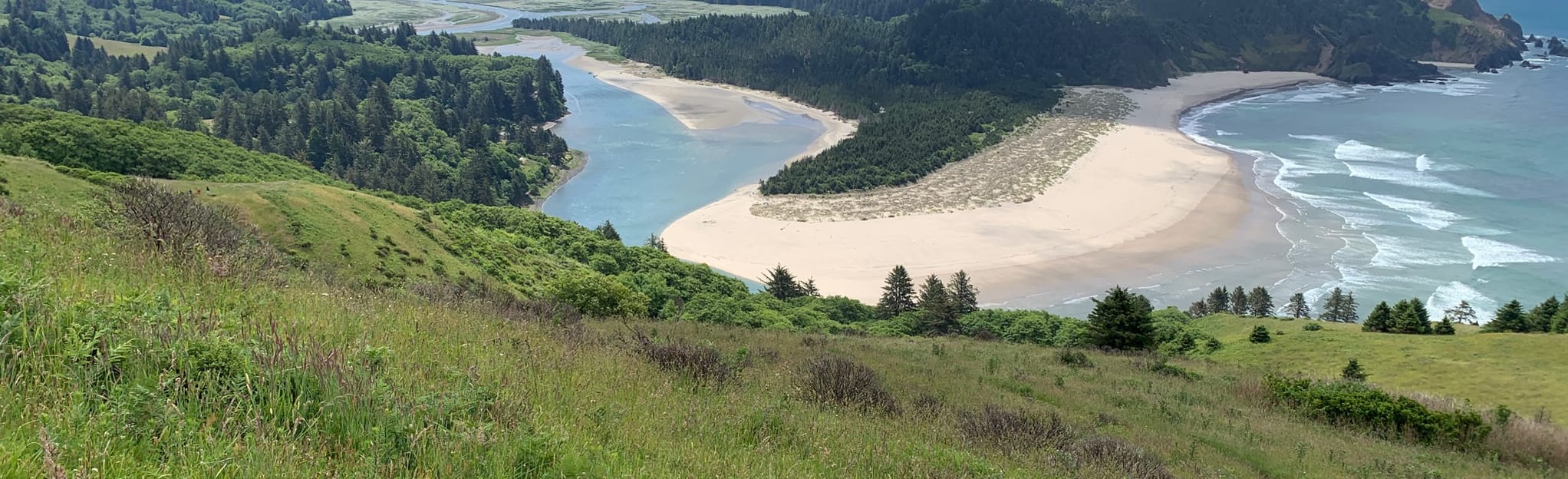Harts Cove via Lower Cascade Head, Upper Cascade Head, and Harts Cove ...