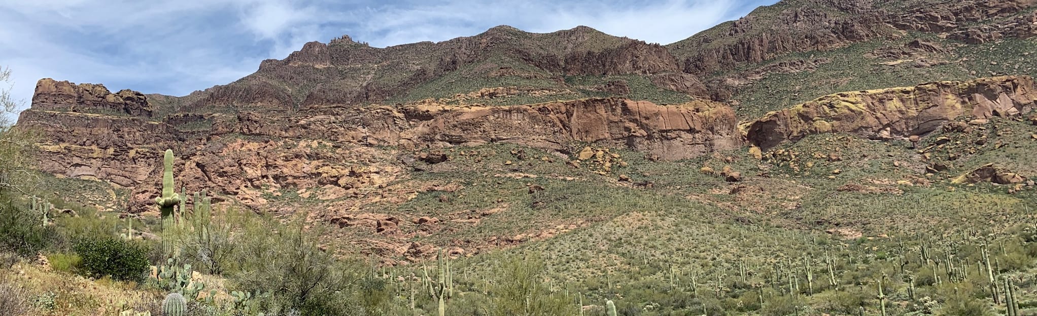 Hieroglyphic and Lost Goldmine East Loop via Superstition Peak | Map ...