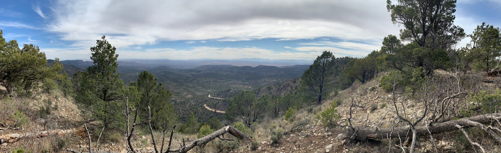 Rim Trail #105: Sunspot to Sacramento Canyon Road | Map, Guide - New ...
