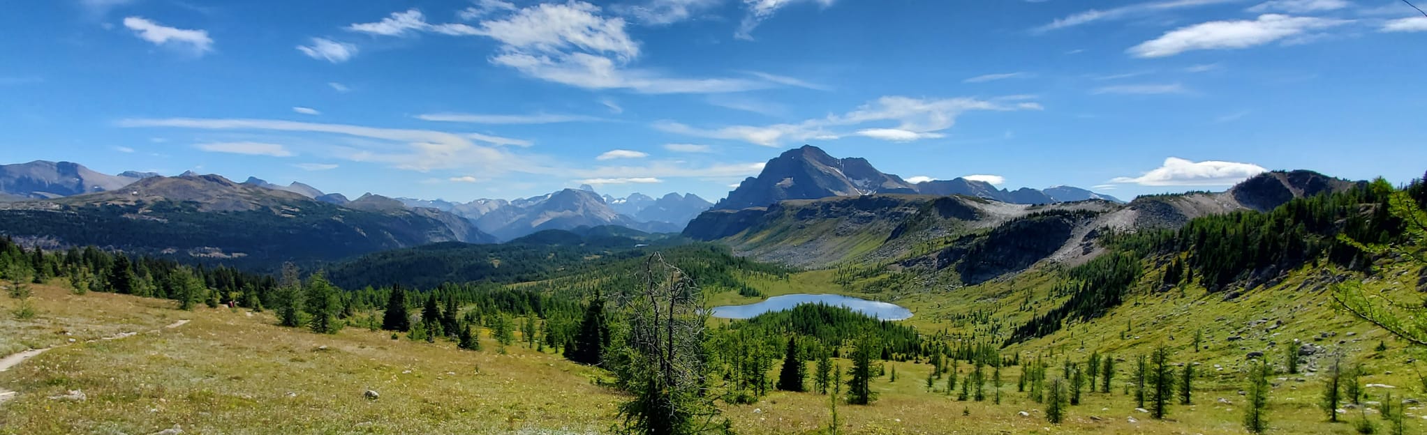 Healy Pass - Shadow Lake - Twin Lakes - Arnica Lake, Alberta, Canada ...