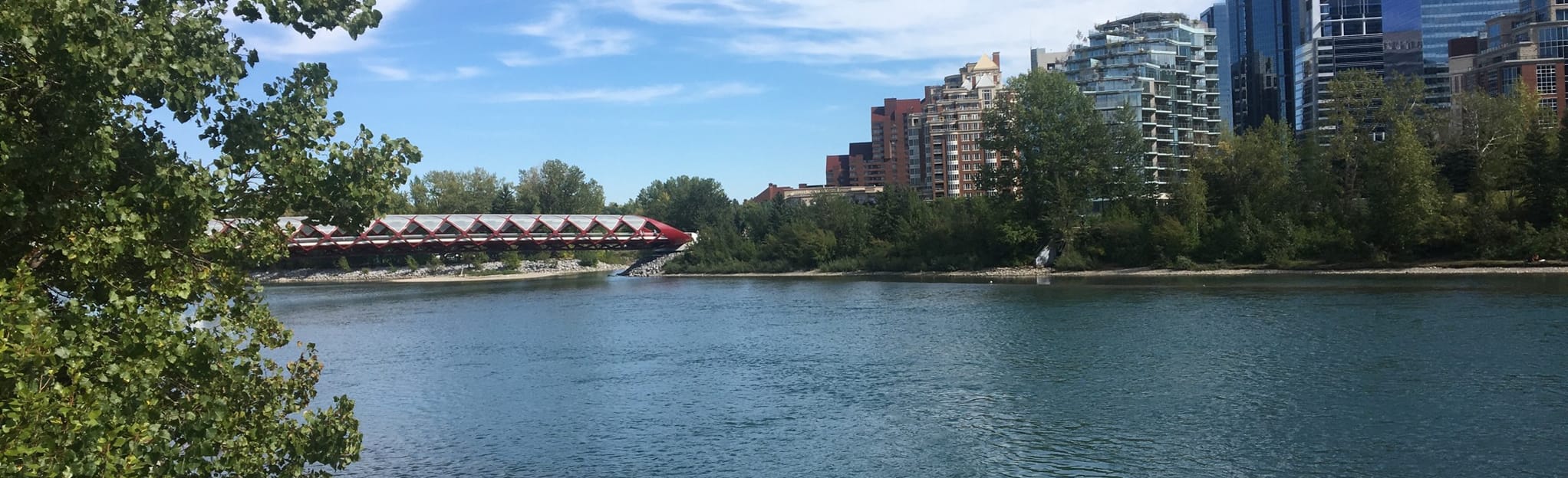 Bow River Pathway: John Hextall Park - Prince's Island Park: 215 ...