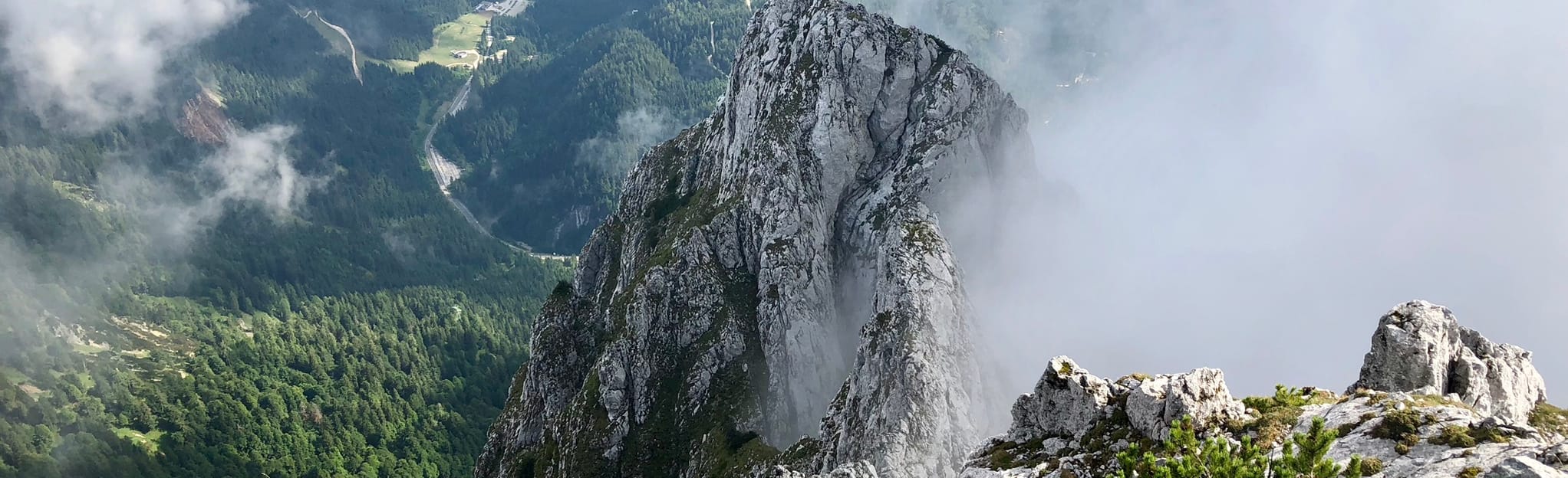 Intersport via ferrata on the Großer Donnerkogel, Upper Austria ...