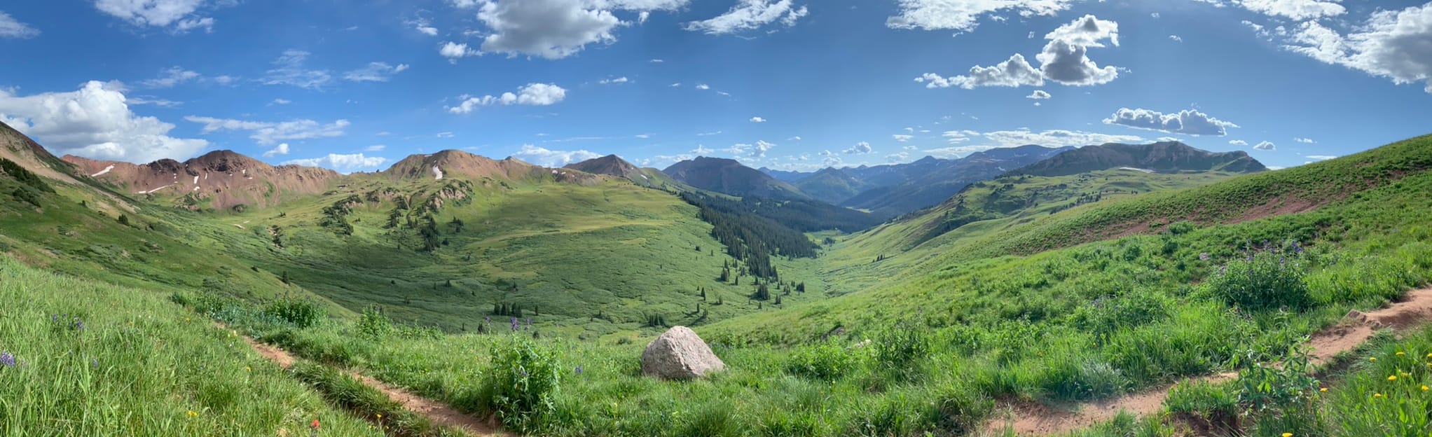 Four Pass Loop via West Maroon Trailhead: 97 Reviews, Map - Colorado ...