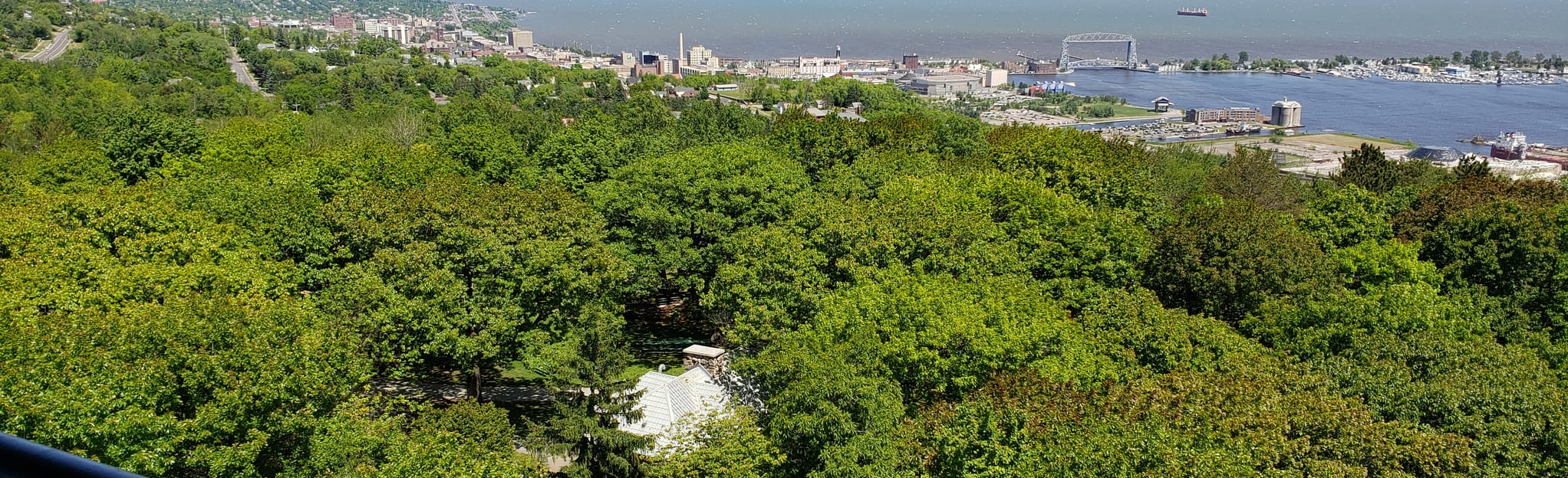 Lift Bridge to Enger Tower via Superior Hiking Trail, Minnesota - 109 ...