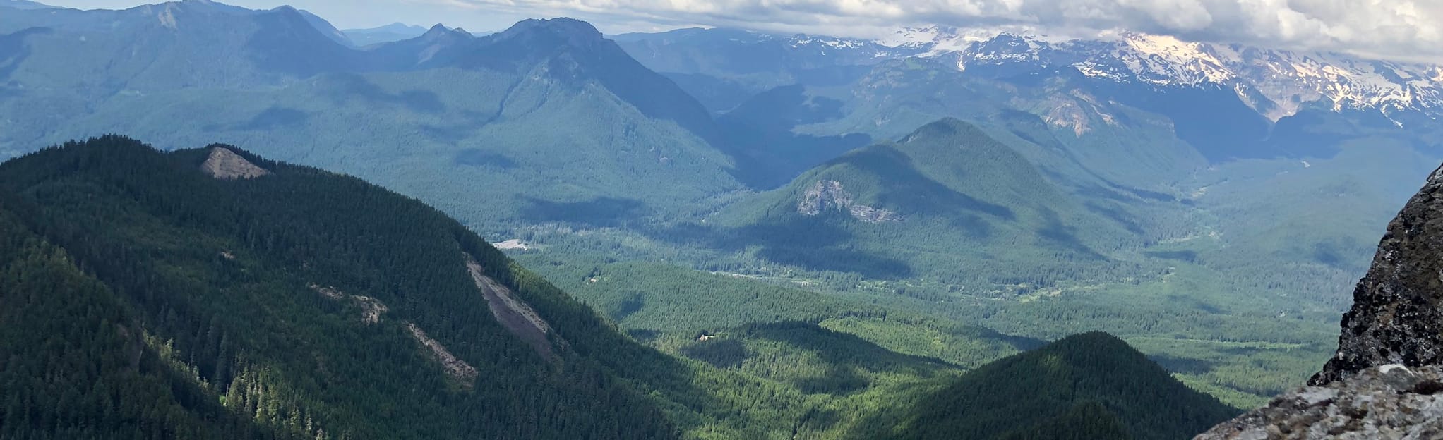 High Rock Lookout via Cora Lake and Big Creek Trail: 2.728 foto ...