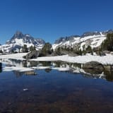 Agnew Lake, Gem Lake, Waugh Lake and Clark Lakes Loop Trail, California ...