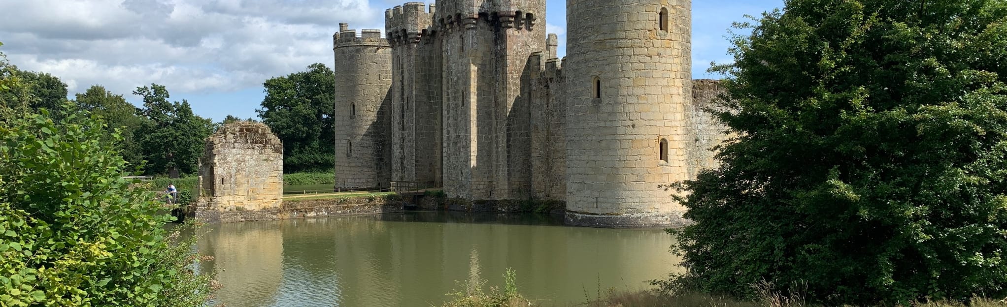Lower Morgay Wood and Bodiam Castle, East Sussex, England - Map, Guide ...