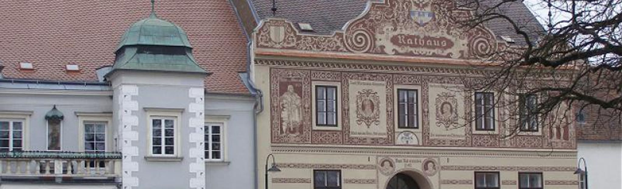 At the city wall of Drosendorf, Lower Austria, Austria - Map, Guide ...