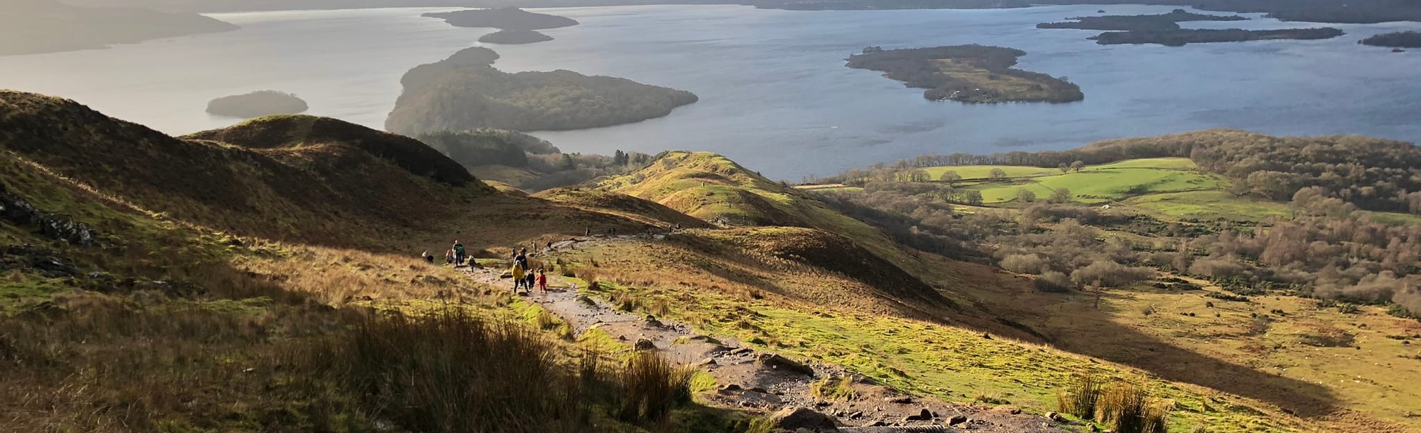 Conic Hill via Balmaha Circular, West Dunbartonshire, Scotland - 1,033 ...
