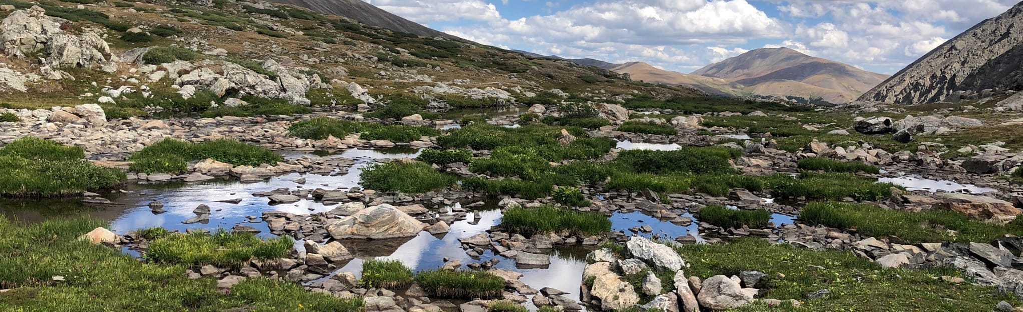Wheeler Lake, Clinton Peak, McNamee Peak, Traver Peak, Colorado - 34 ...