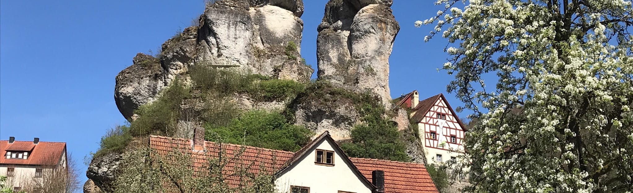 Gößweinstein - Pottenstein - Schleife über Tüchersfeld, Bavaria ...