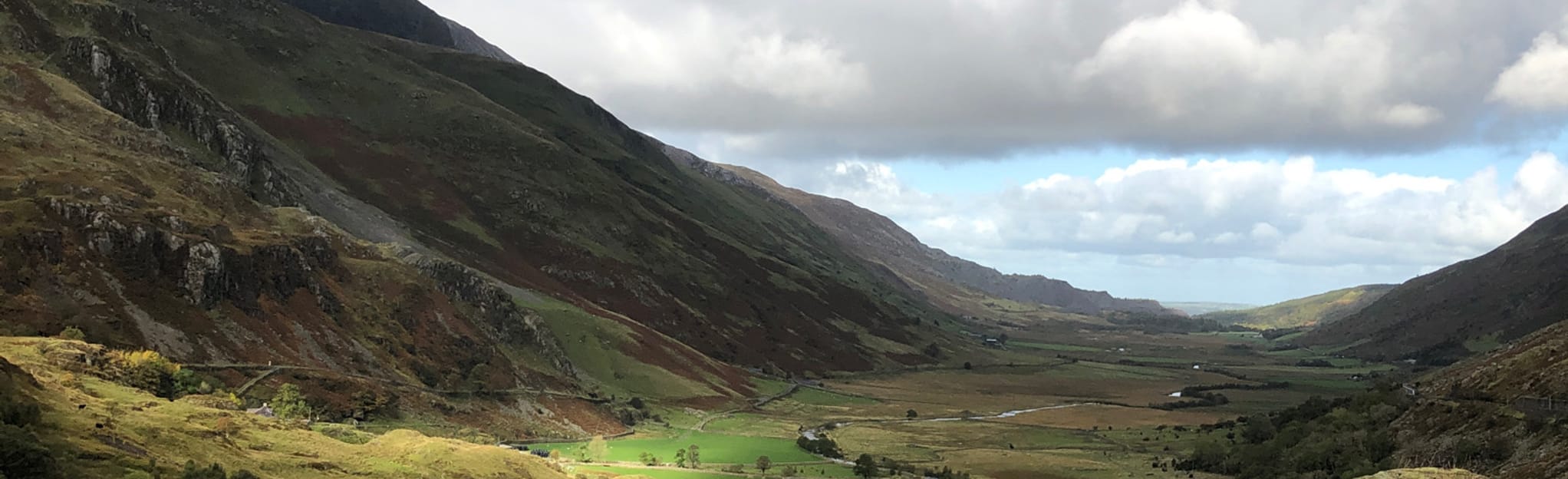 Llwybr Llechi Eryri Section 13: Capel Curig to Bethesda, Conwy, Wales ...