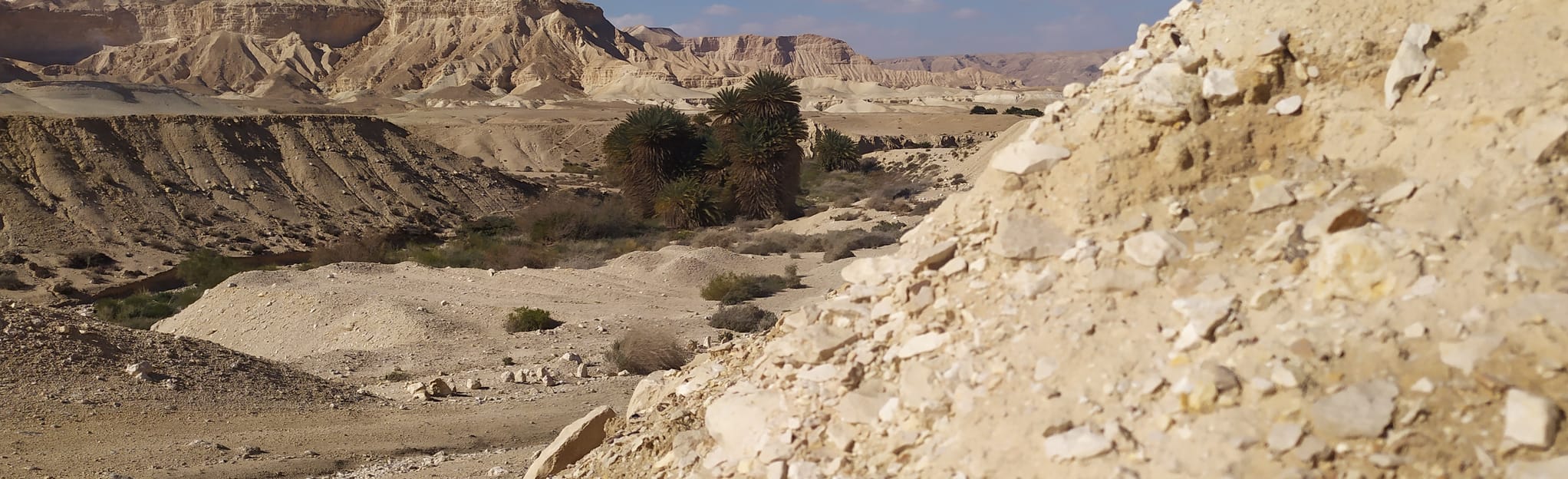 Neot HaKikar to Mamshit Nabatean Khan via Nahal Hatzera - Southern ...