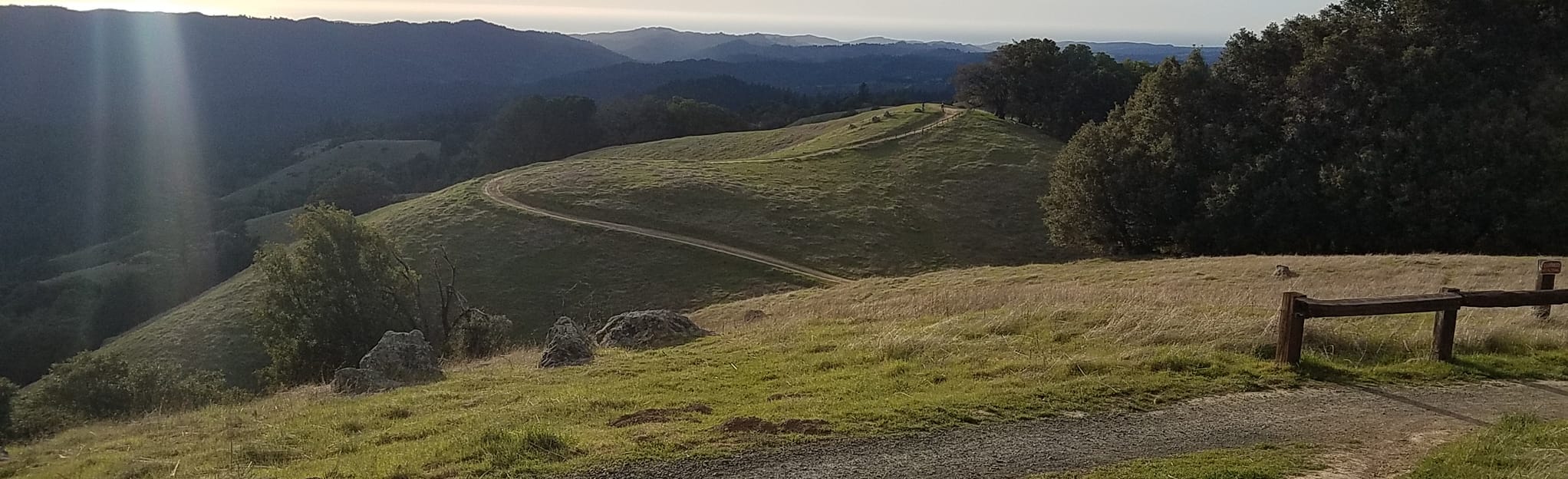 Bay Area Ridge Trail: Saratoga Gap Open Space to Skyline Ridge Open ...