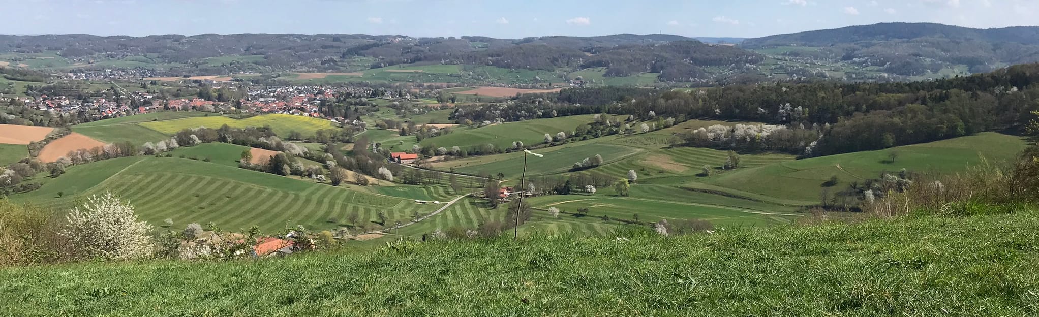 From Fraenkisch-Crumbach to Rimdidim and the Rodenstein castle ruins ...