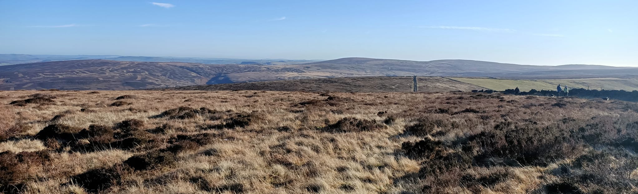 Shining Tor and Cats Tor from Lamaload Reservoir Circular, Cheshire ...