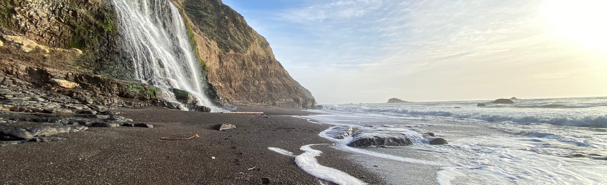 Alamere Falls via Coast Trail from Palomarin Trailhead - California ...