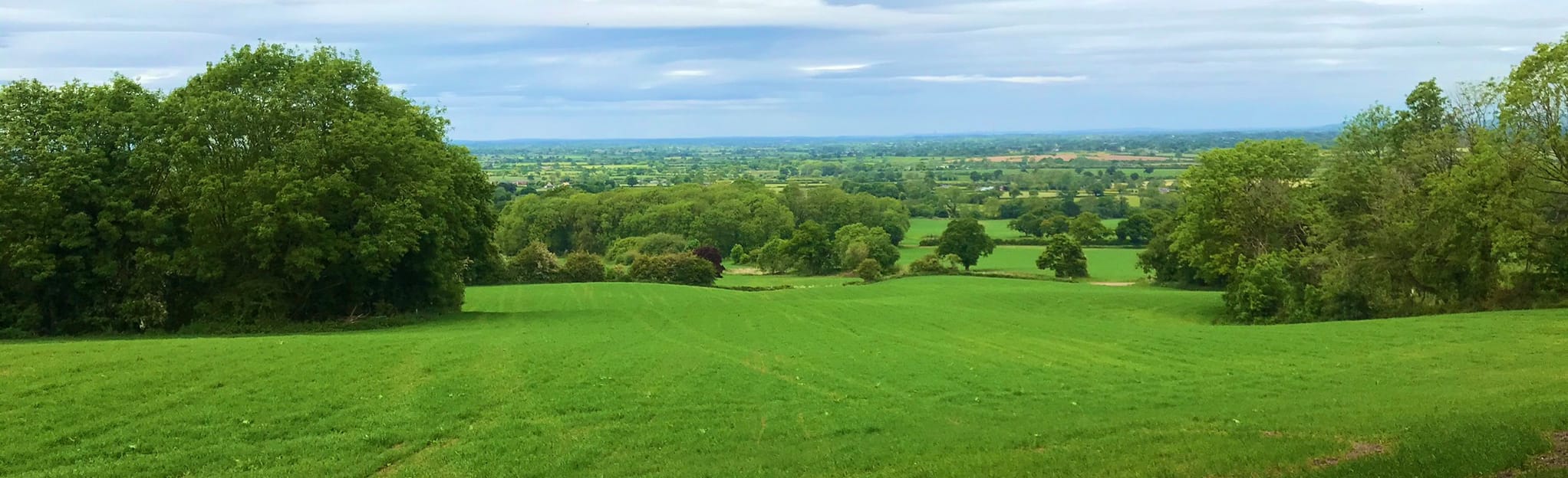 Beeston Crag, Peckforton Hill and Bulkeley Hill, Cheshire, England ...